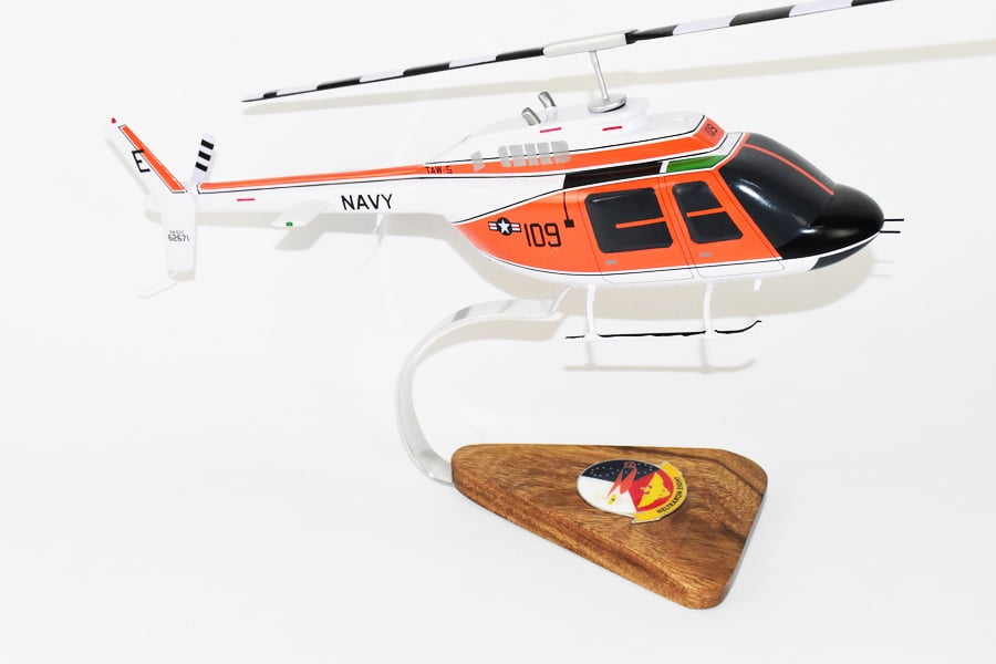 Bell® TH-57c Sea Ranger, HT-8 Eight Ballers (Navy), 1/31 Scale Mahogany ...