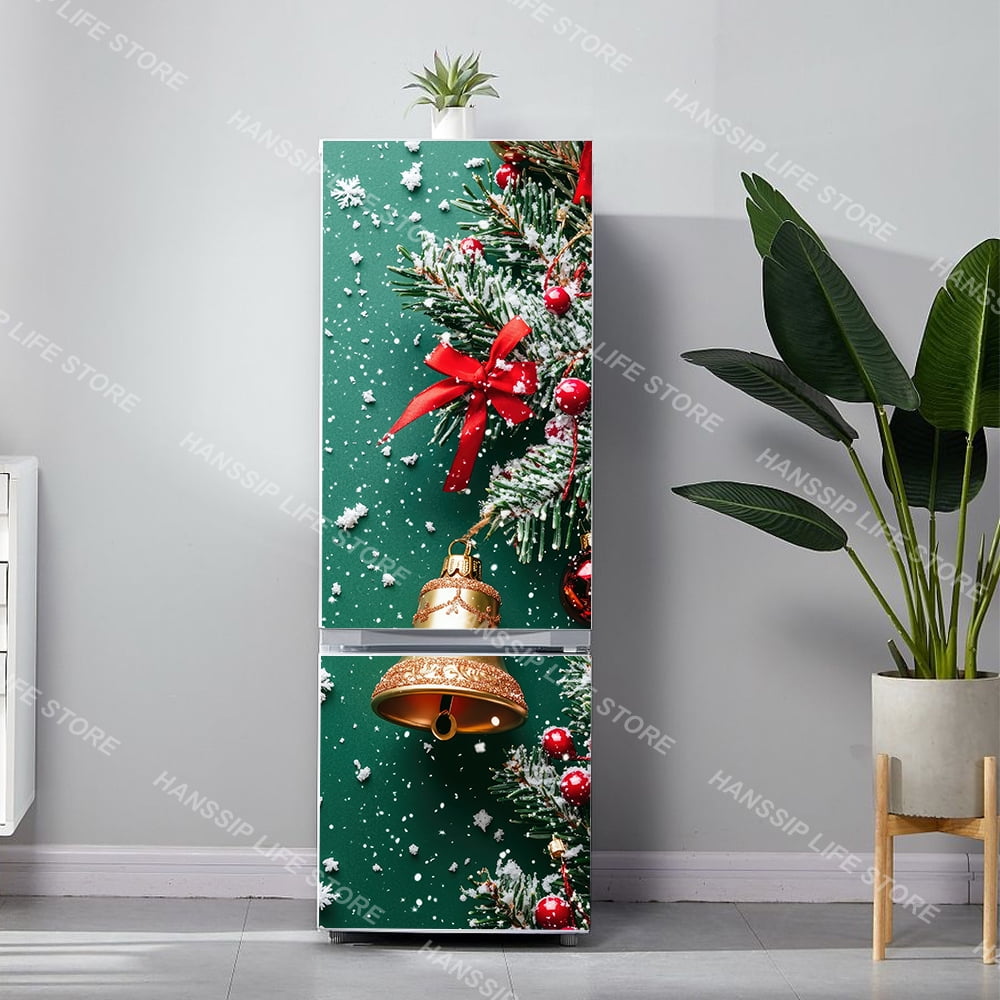Bell Tree Mural Refrigerator Door Frame Waterproof PVC Kitchen ...