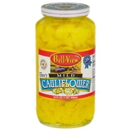 Mezzetta Dilled Pickled Cauliflower, 2-Pack 16 oz Glass Jars - Walmart.com