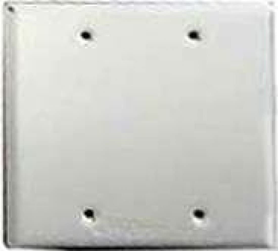 Bell Weatherproof Blank Cover 2 Gang Box Metallic White 5175-1 ...