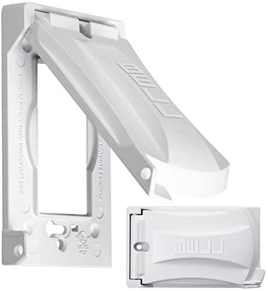 Bell Weatherproof Single Outlet Cover Outdoor Receptacle Protector ...