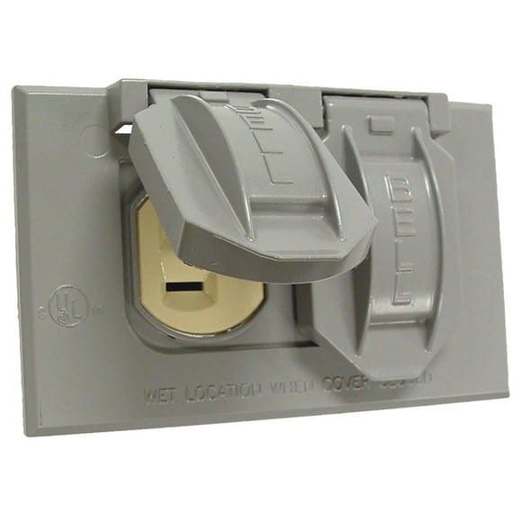 Locking Outdoor Outlet Cover