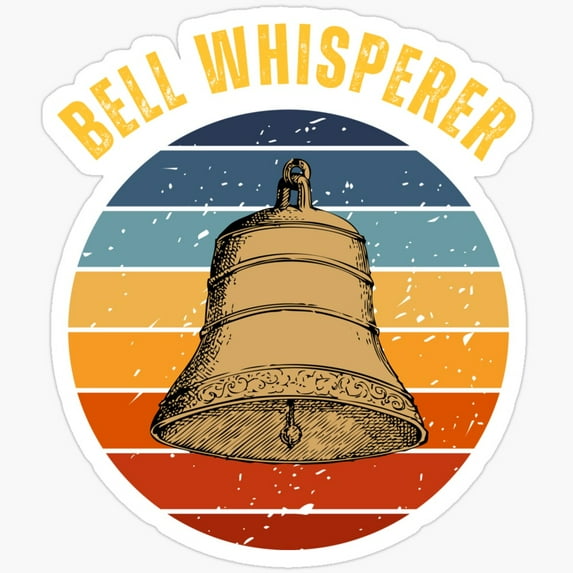 Bell Whisperer Sticker Phone Decal Water Bottle Stickers Car Decals ...