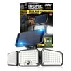 Bell and Howell LED Solar Bionic Panel Wall Light with Motion Sensor ...