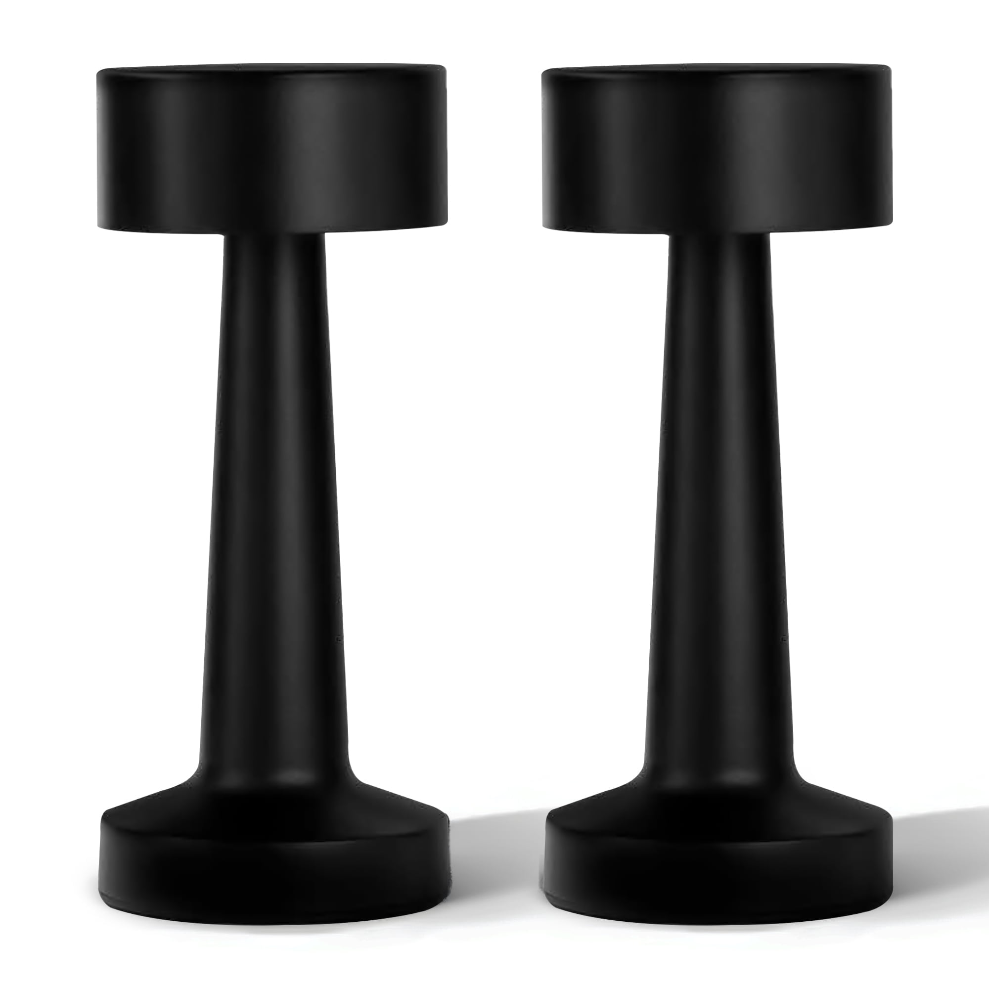 Bell and Howell Chelsea Table Lamp 2 Pack Small Cordless Touch LED ...