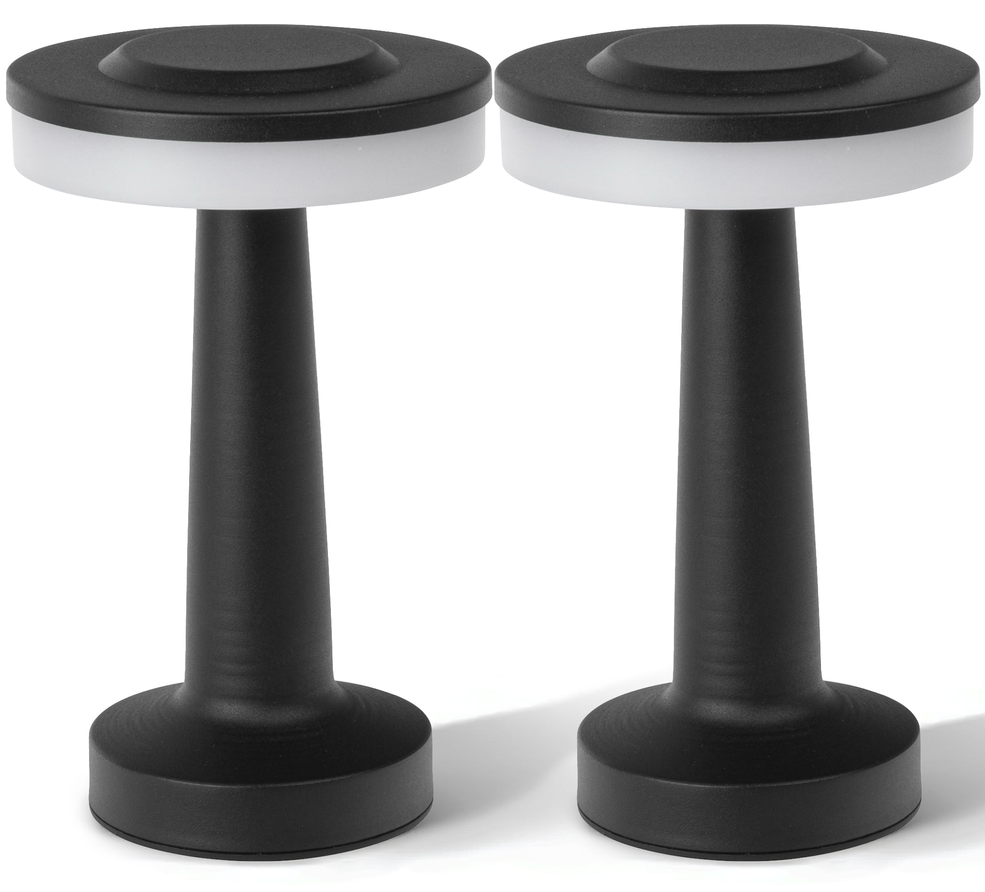 Bell and Howell Lexington Table Lamp 2 Pack Small Cordless Touch LED ...