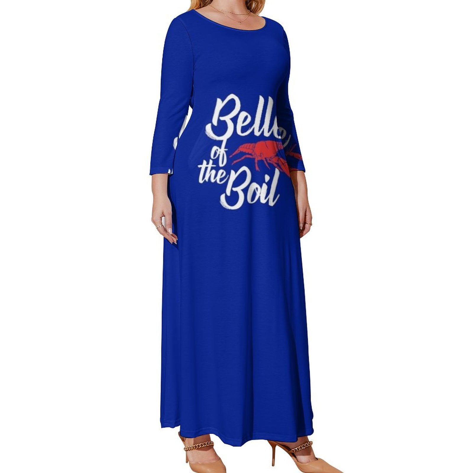 Bell of the boil funny humor crawcooking saying with lobster Long ...