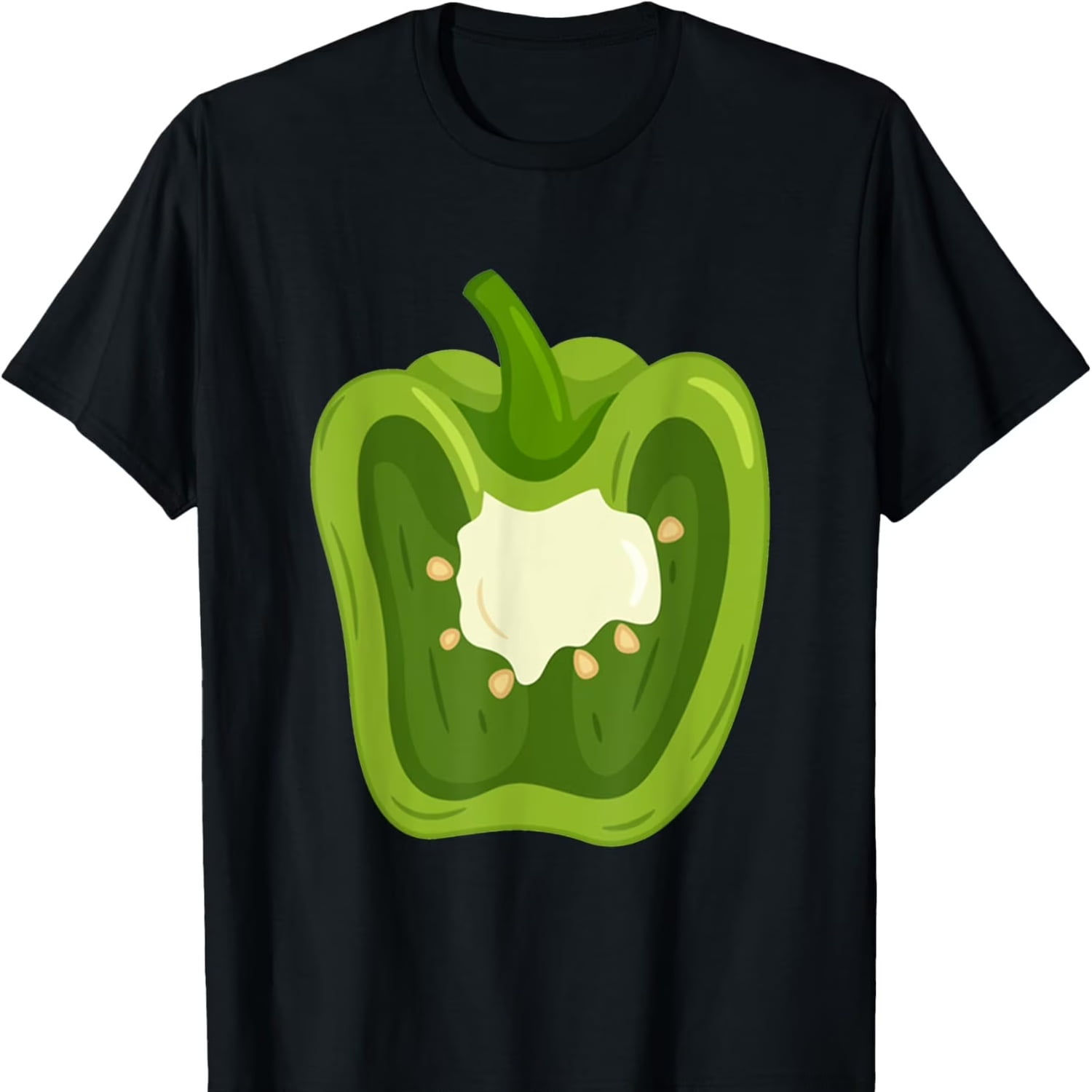 Bell pepper Green Fruit Funny Halloween Costume Vegan Lover T-S1Hirt ...