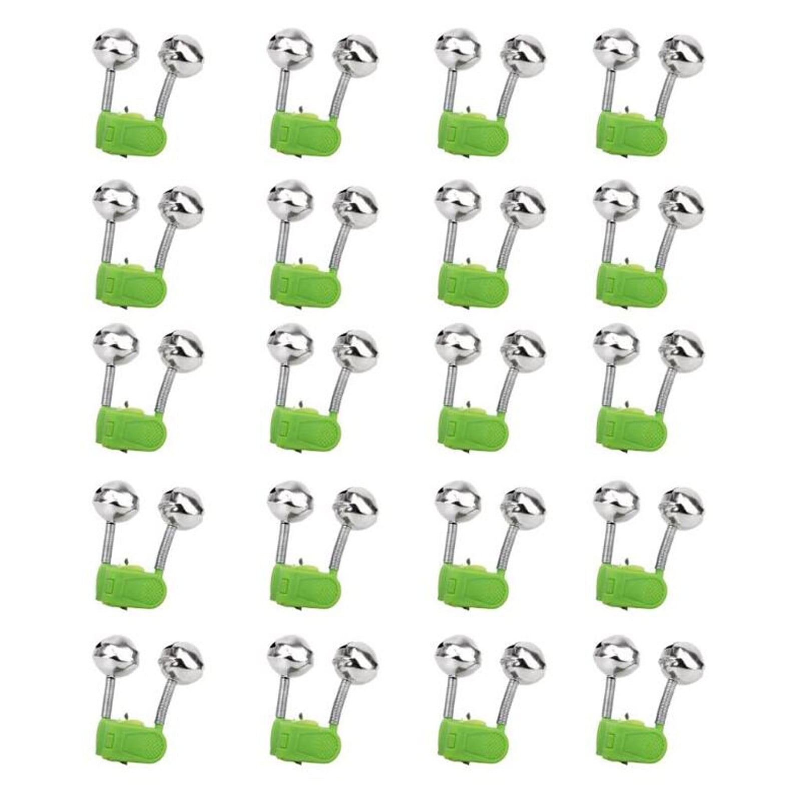 Bell spiral clip double fishing bell sea pole special fish bell ...