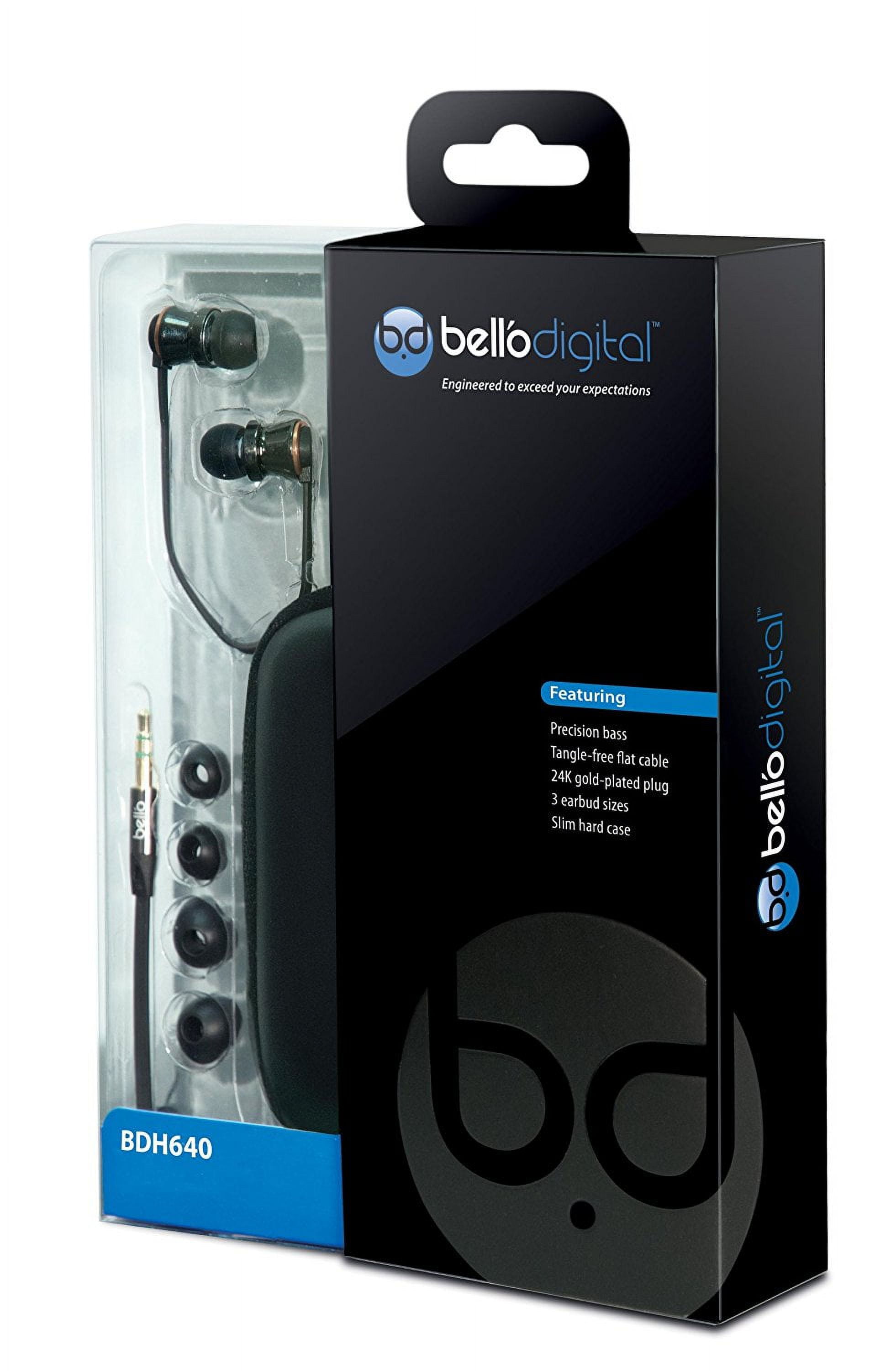 BellO Digital BDH641BCCP In_Ear Headphones with Precision Bass_ Copper ...