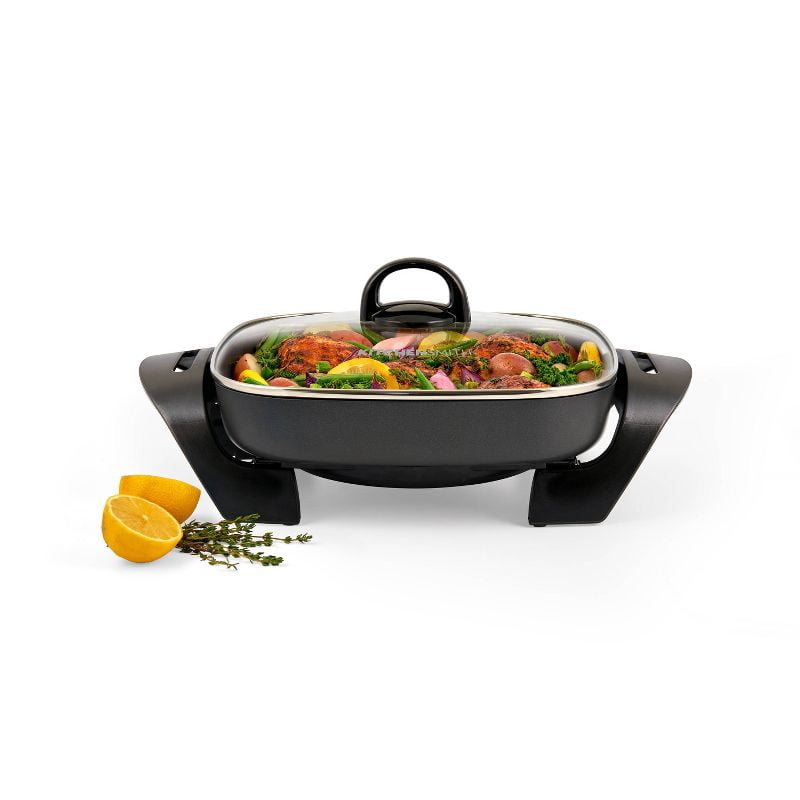 Bella 11x 11" Electric Skillet Kitchen & DiningKitchen AppliancesIndoor ...