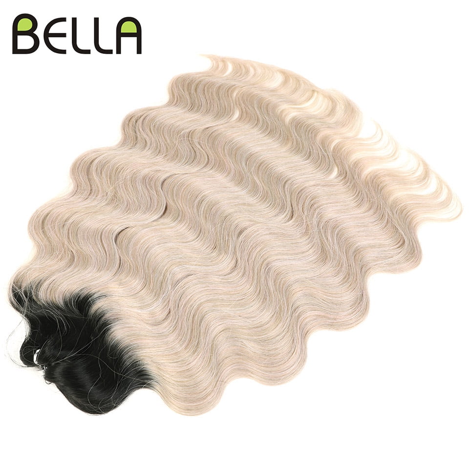 Bella 24 Inch Body Wave Crochet Braids Hair Synthetic Fiber Fake Hair ...