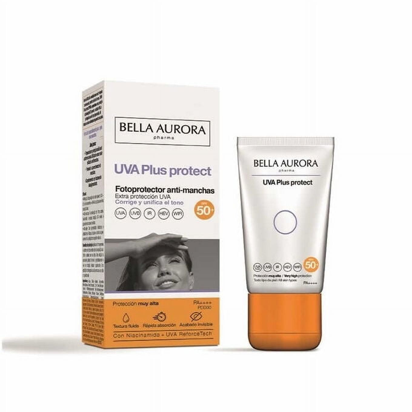 Bella Aurora Plus Protect Sunscreen Anti-Spots SPF 50+ 50ml - High ...