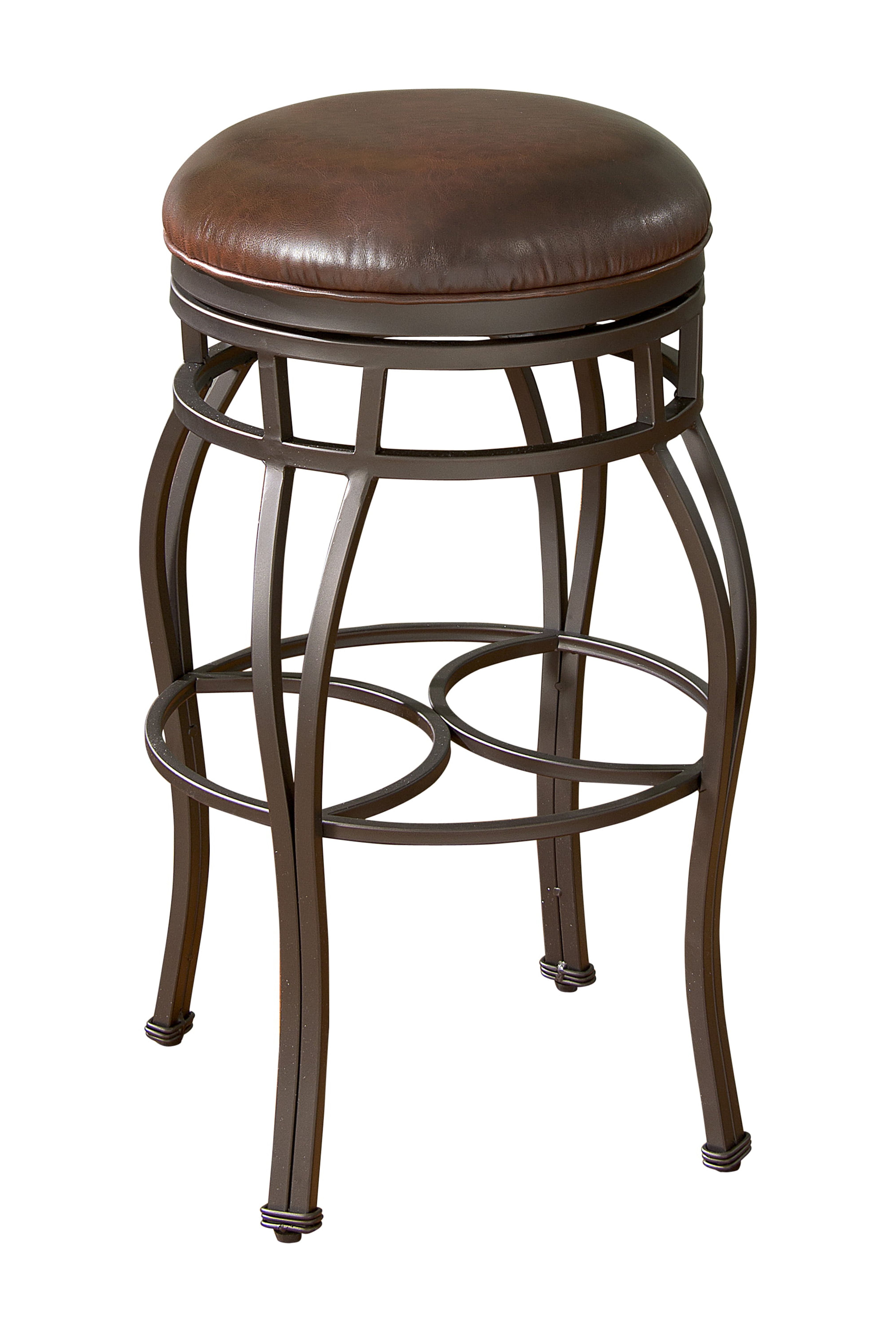 Bella Backless Extra Tall Height Stool in Bourbon - Walmart.com