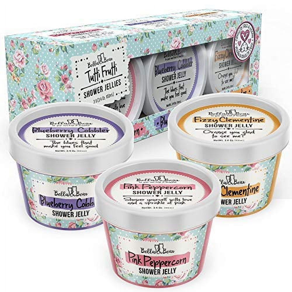 Bella & Bear Tutti Frutti Shower Jellies Gift Set, Birthday Present for ...