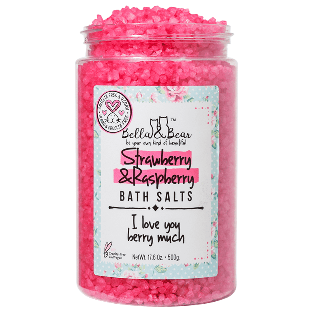 Bella & Bear Strawberry & Raspberry Bath Salts - Walmart.com