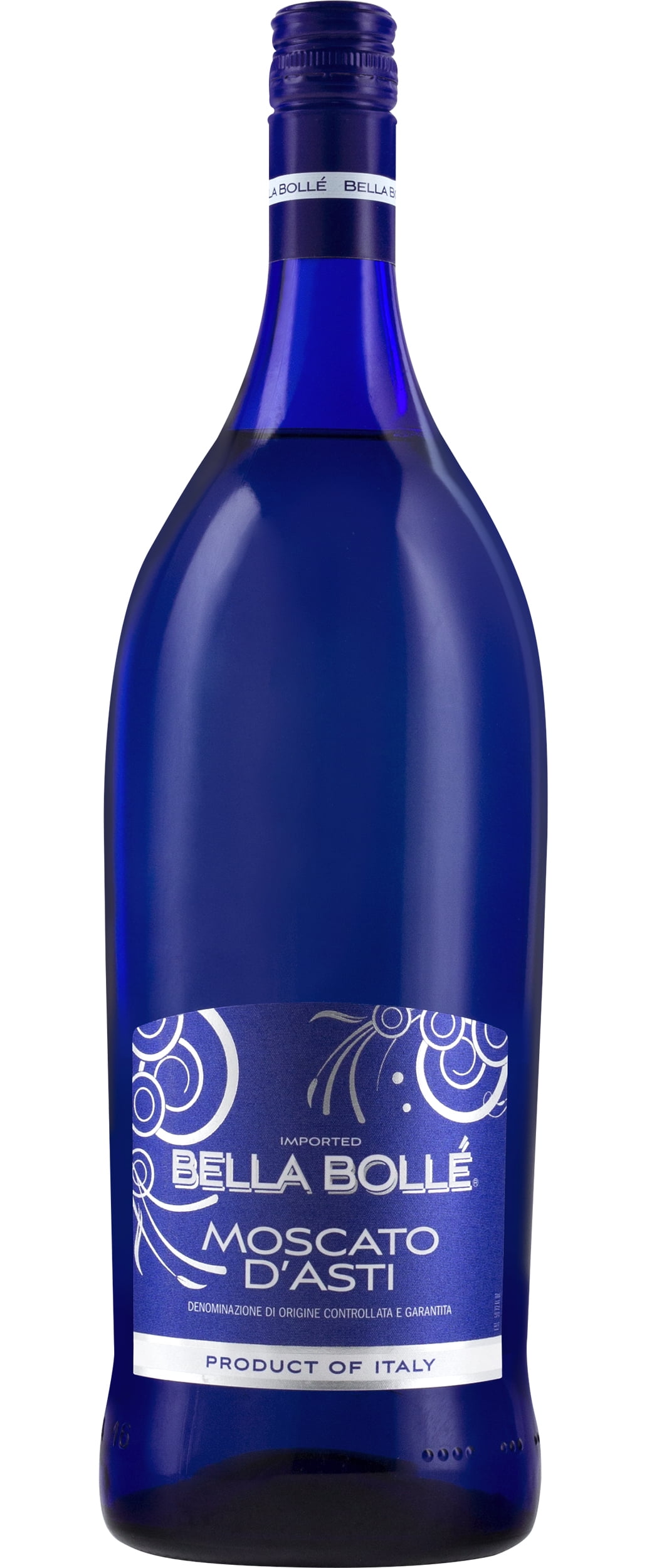 Bella Bolle Moscato White Wine, 1.5L Glass Bottle, 5.5% ABV, 6-240ml ...