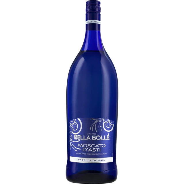Bella Bolle Moscato White Wine, 1.5L Glass Bottle, 5.5% ABV, 6-240ml Servings - Walmart.com