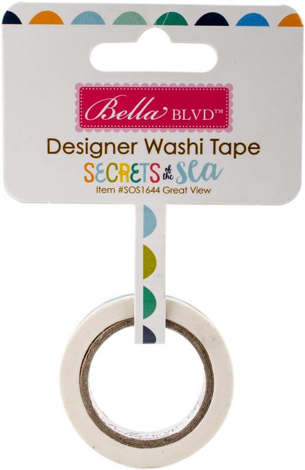 Bella Boulevard SOS1644 0.3125 in. x 30 ft. Great View Washi Tape ...