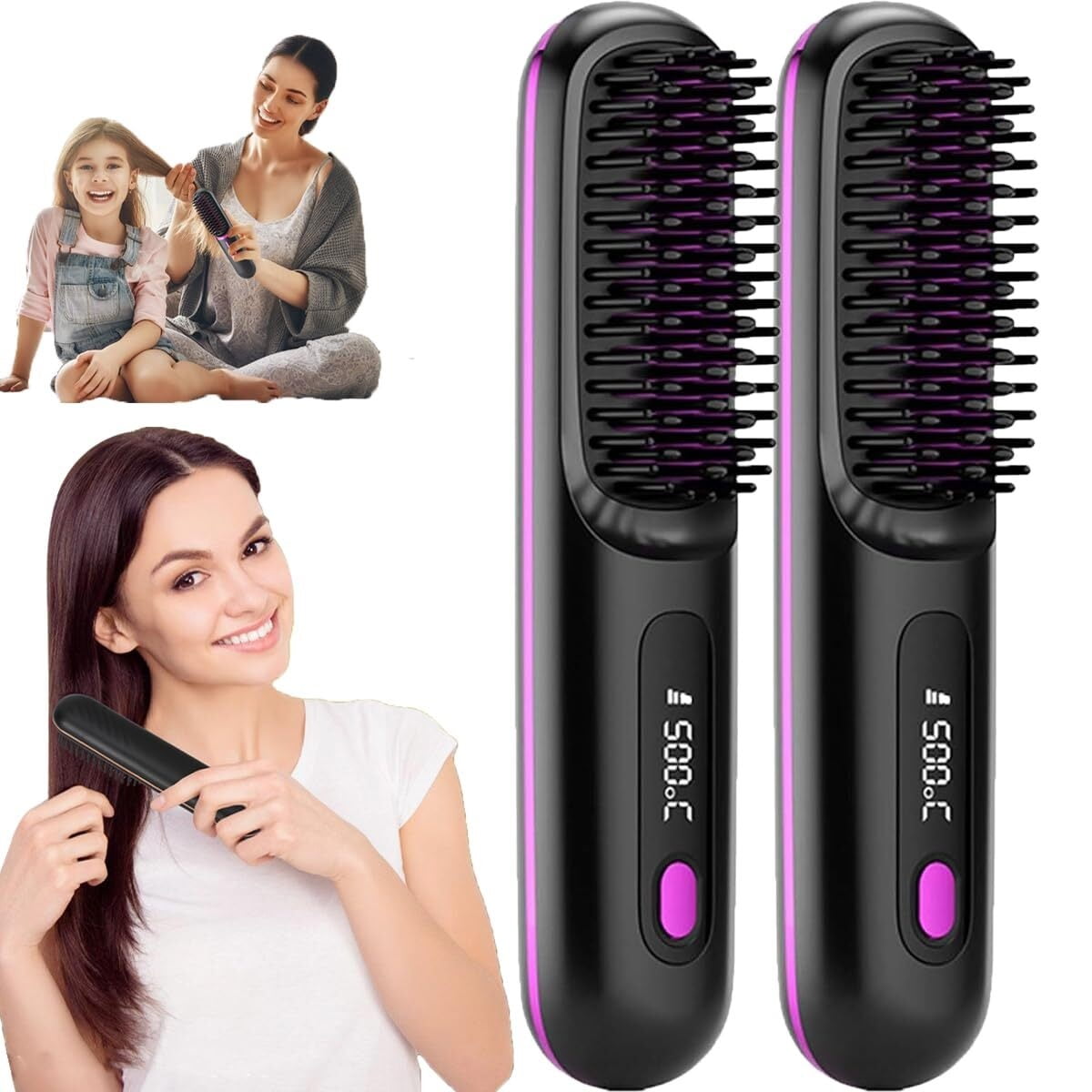 Bella Brush Pro,Bella Pro Hair Straightener Brush,Bellabrush Pro Hair,Bella Pro Brush,Bella ...