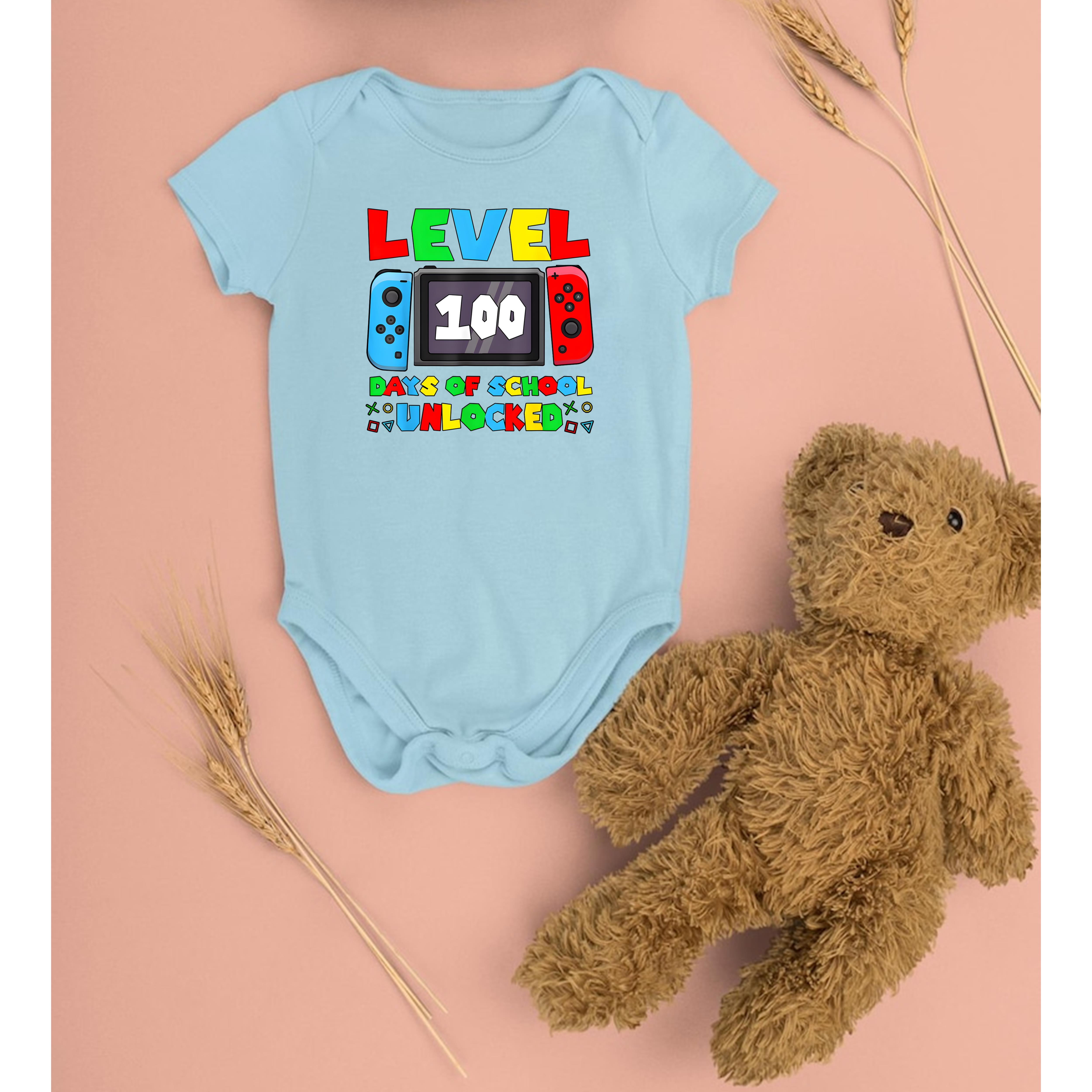 Bella Canvas 100 Days of School Baby Bodysuit - Walmart.com