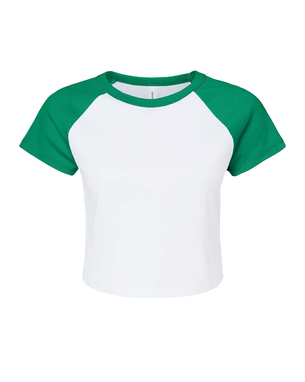Bella + Canvas 1201 Ladies' Micro Ribbed Raglan Baby Tee (2 PACK ...
