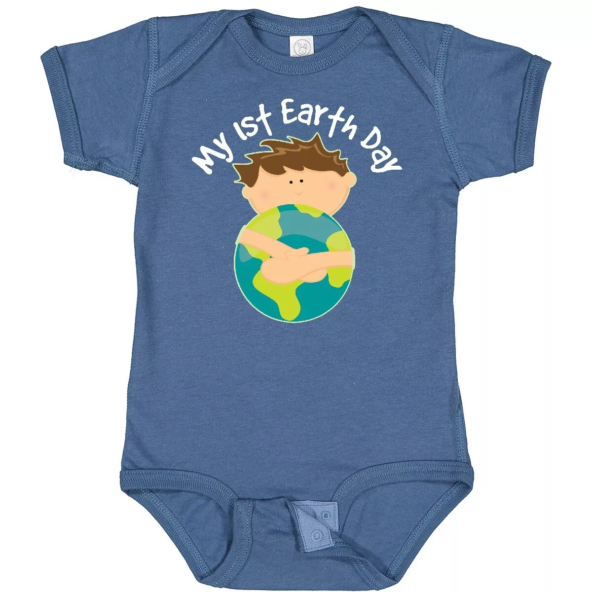 Bella Canvas 1St Earth Day Holiday Boys Baby Bodysuit Babys Childs Kids ...