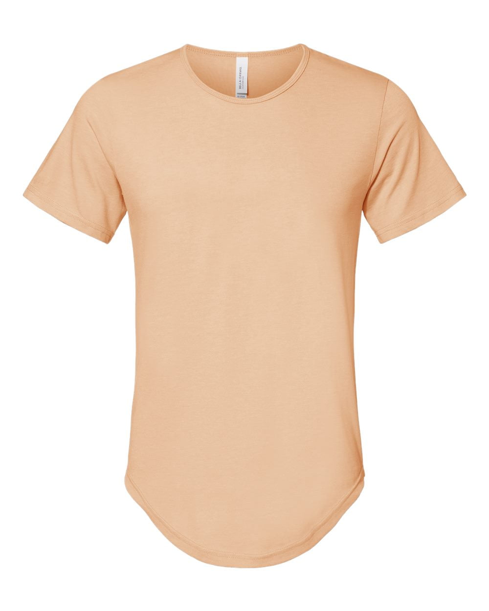 Bella + Canvas 3003C Fast Fashion Men's Curved Hem Short Sleeve T-Shirt ...
