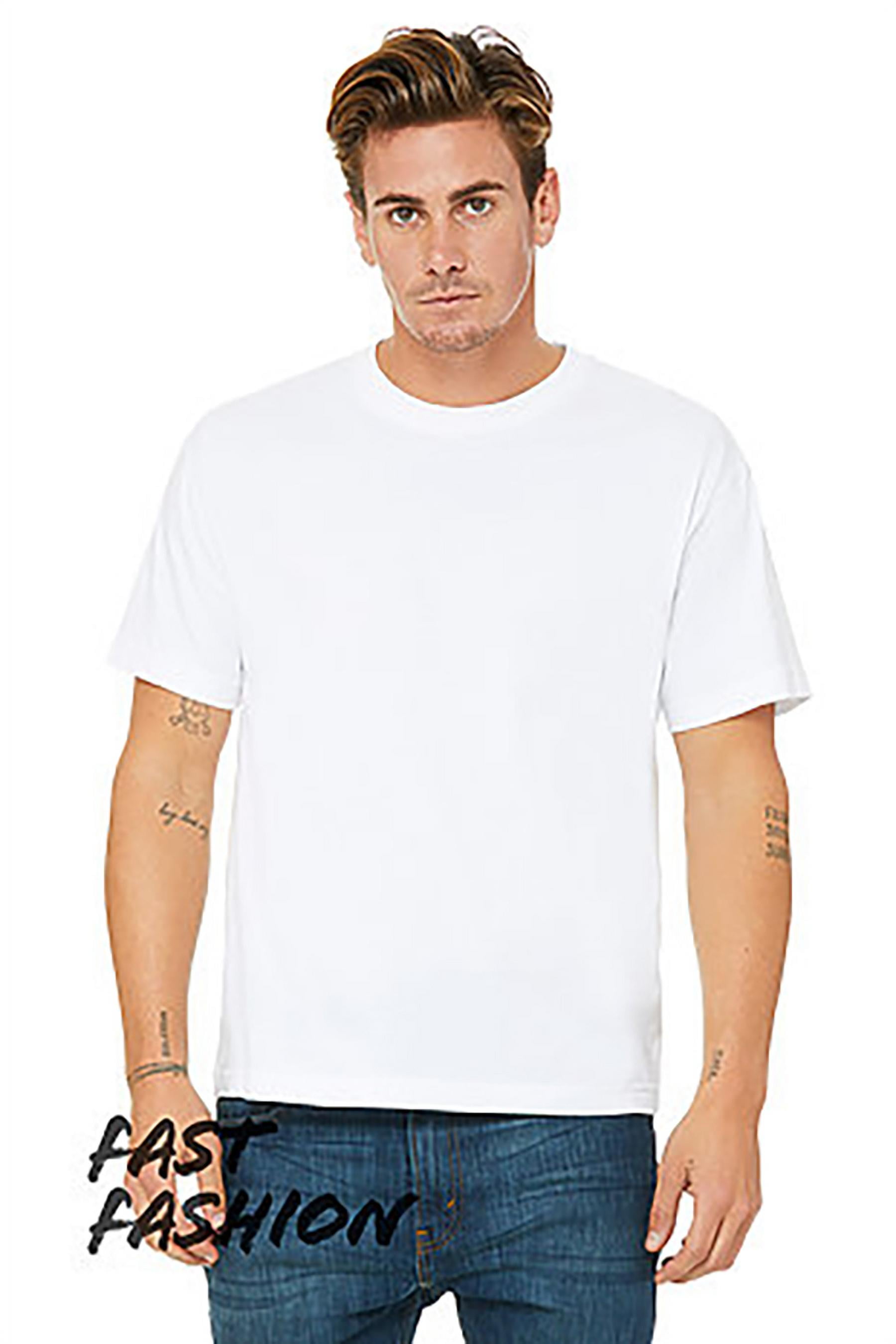 Bella + Canvas 3010C FWD Fashion Men's Heavyweight Street T-Shirt ...