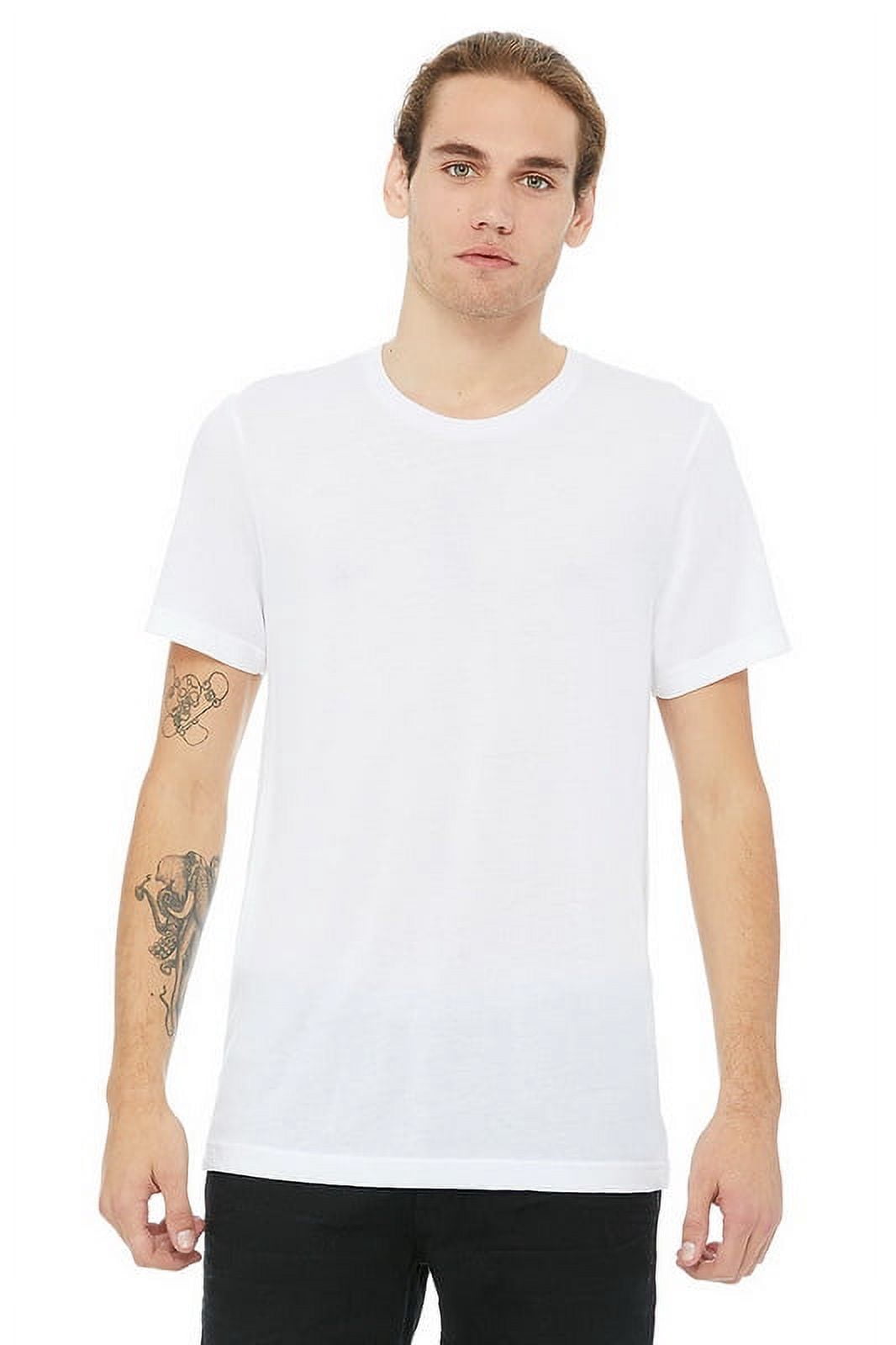 Bella + Canvas 3413 Men's Triblend Short-Sleeve T-Shirt - Walmart.com