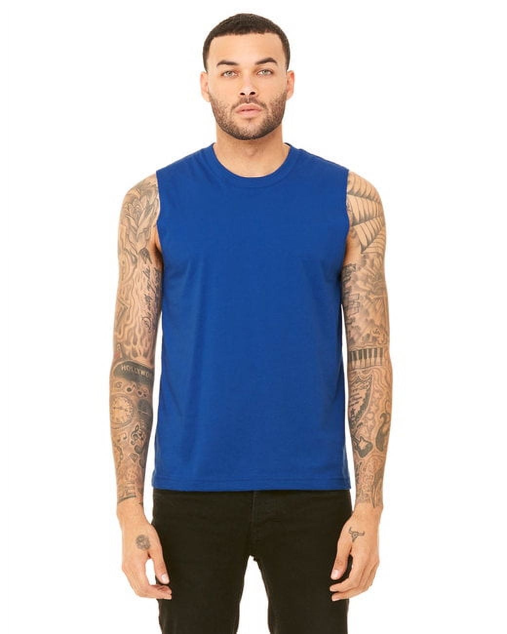 Bella + Canvas 3483 Unisex Jersey Muscle Tank - Walmart.com
