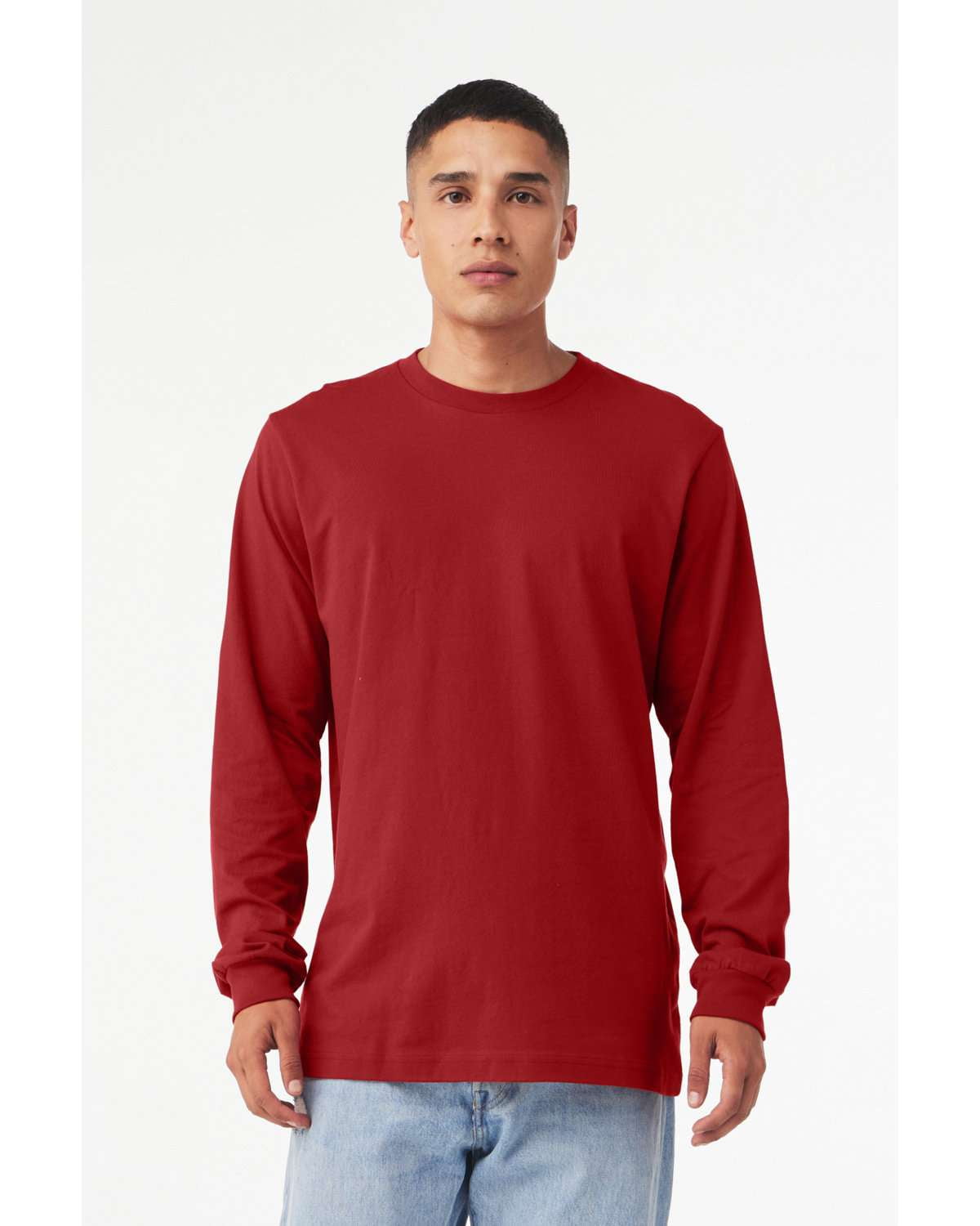 Bella + Canvas 3501 Unisex Jersey Long-Sleeve T-Shirt - Walmart.com