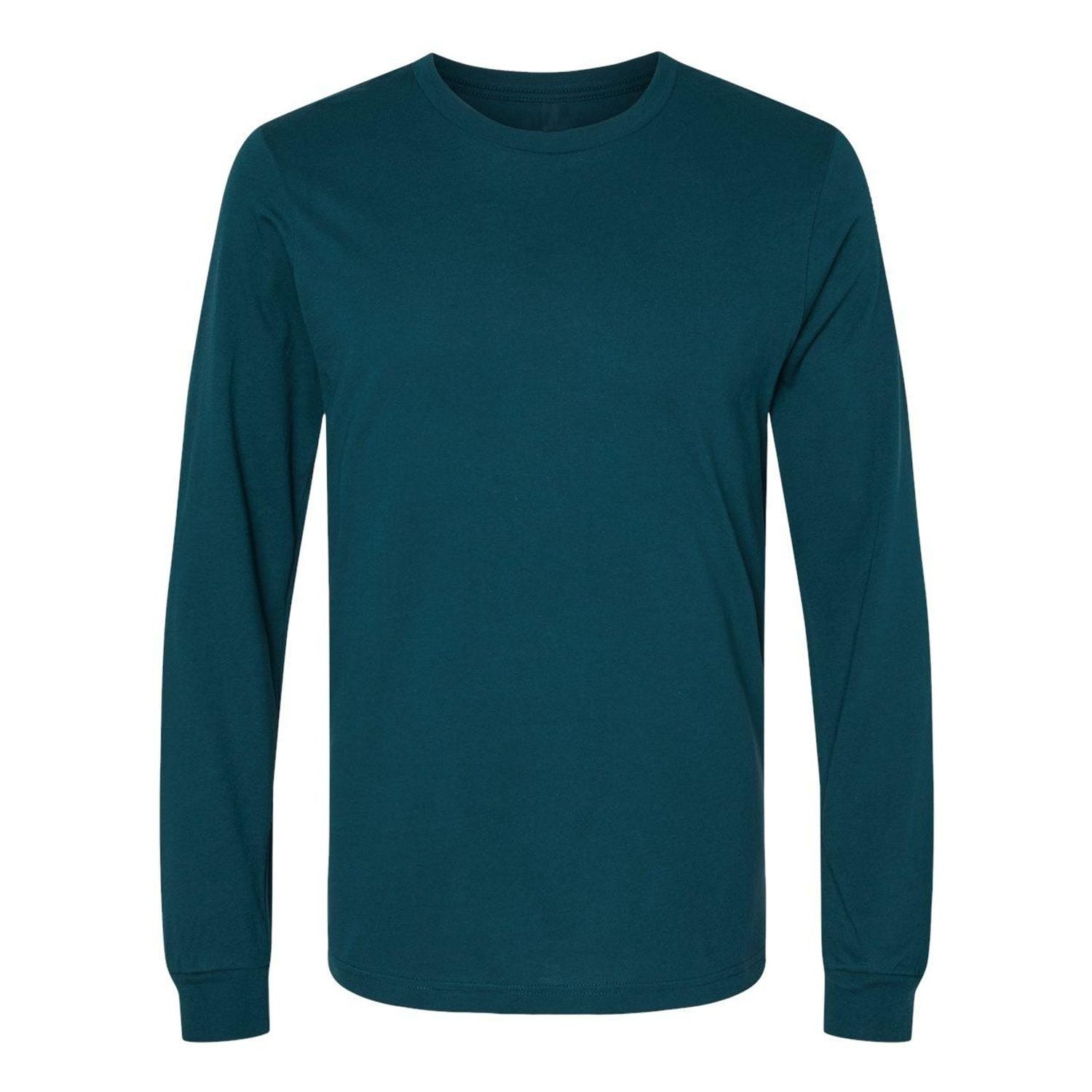 Bella + Canvas 3501 Unisex Jersey Long-Sleeve T-Shirt - Walmart.com