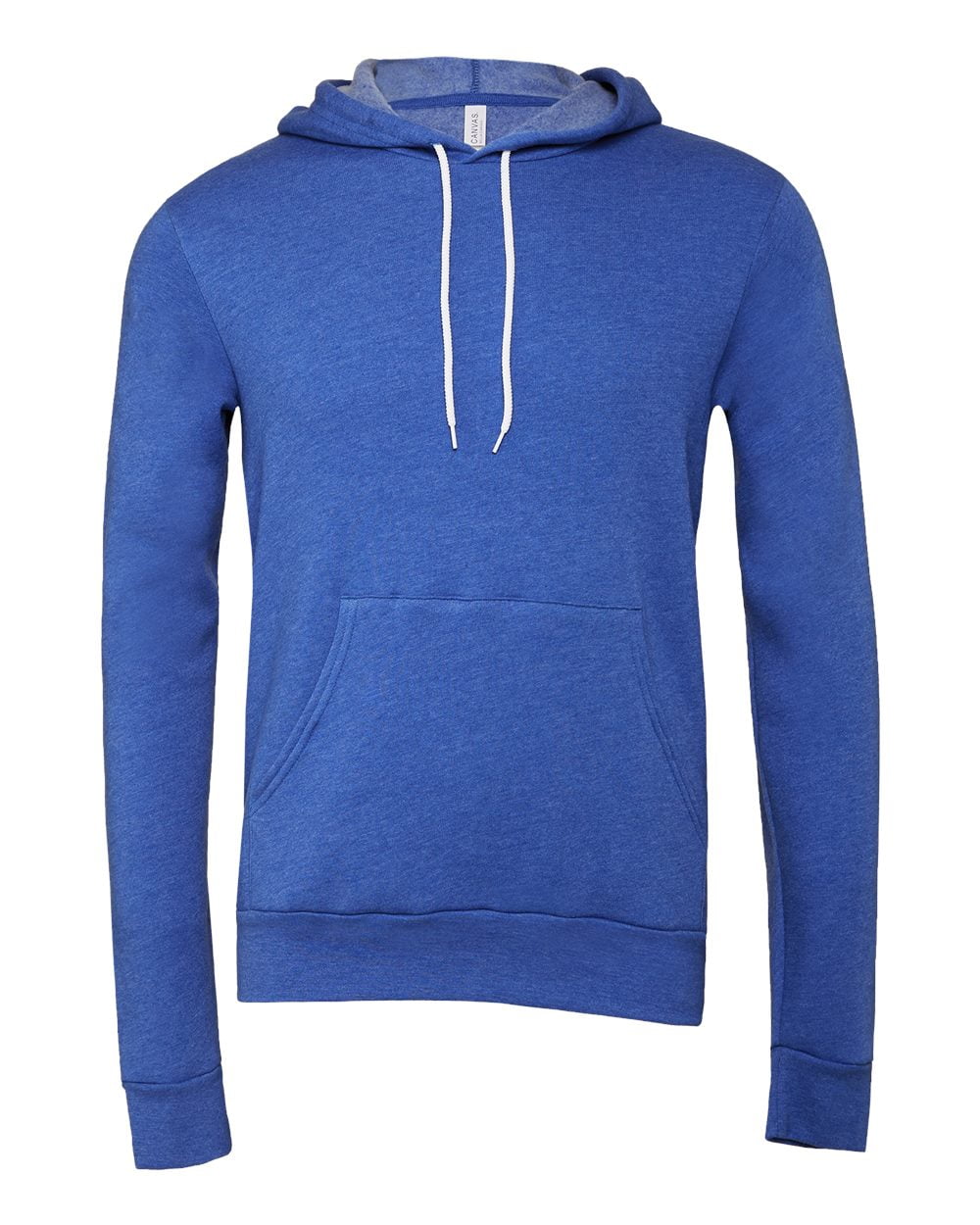 Bella + Canvas 3719 Unisex Poly-Cotton Fleece Pullover Hoodie (2 PACK ...