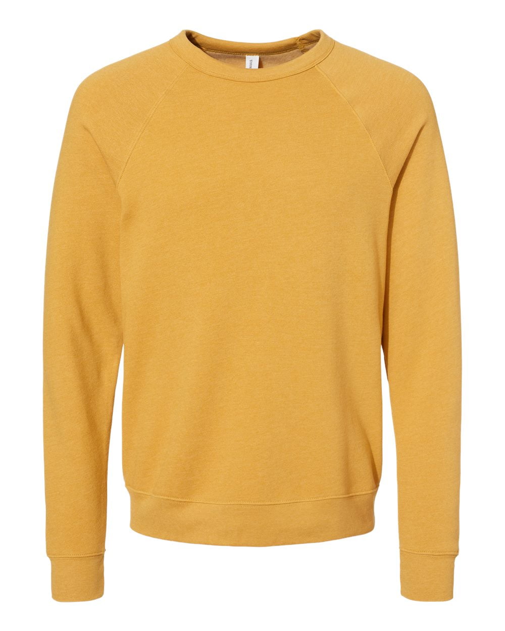 Bella + Canvas 3901 Unisex Sponge Fleece Crewneck Sweatshirt (2 PACK ...