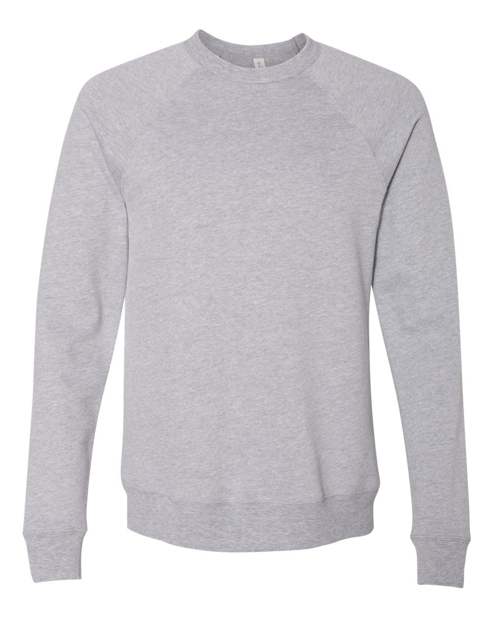 BELLA + CANVAS Unisex Sponge Fleece Raglan Crewneck Sweatshirt ...