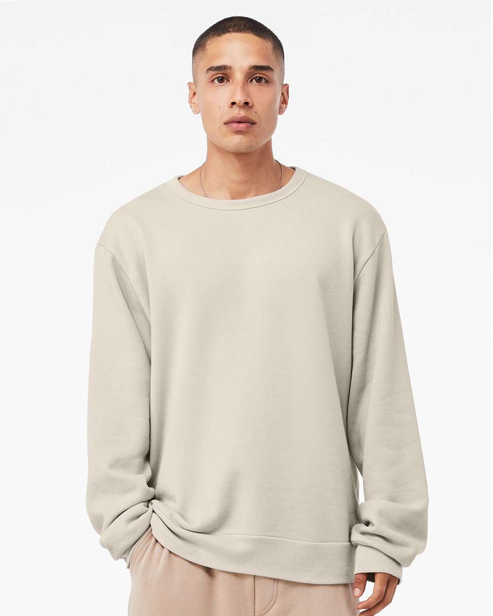 BELLA + CANVAS Sponge Fleece Classic Crewneck Sweatshirt - Walmart.com