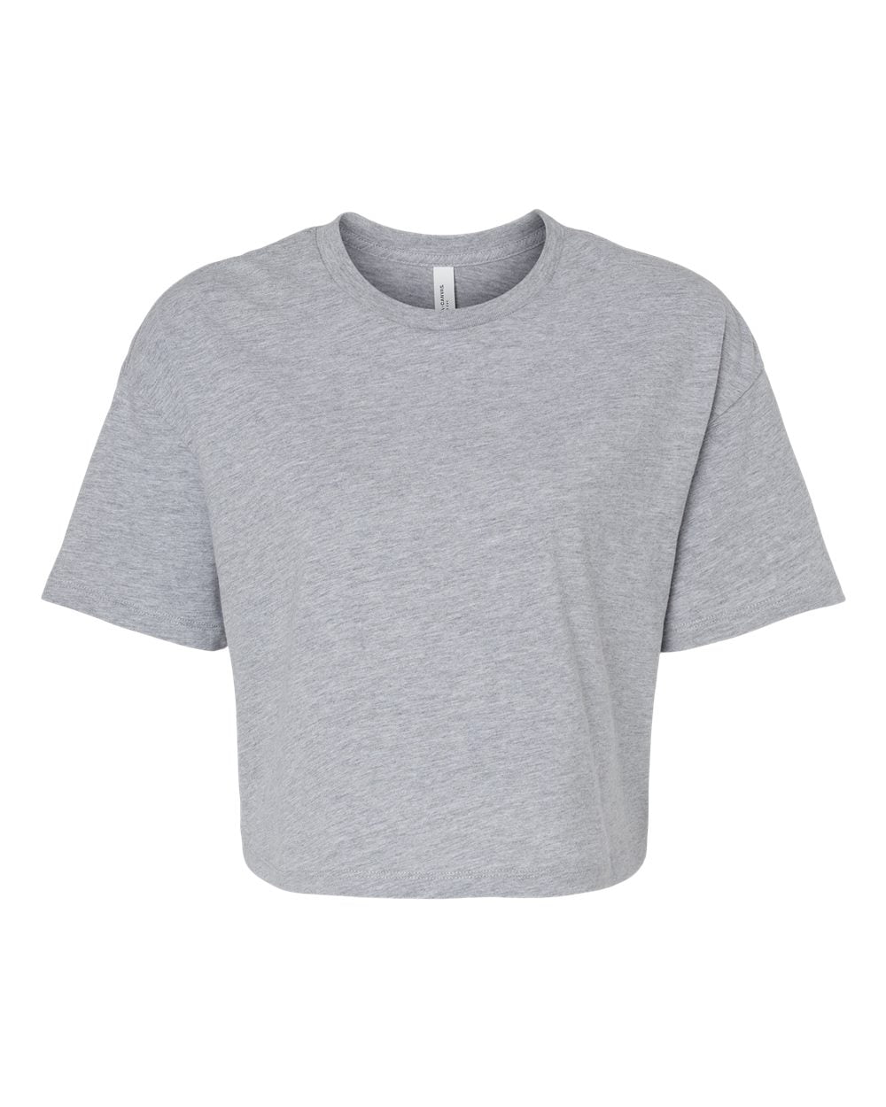 Bella + Canvas 6482 Ladies' Jersey Cropped T-Shirt (2 PACK) - Walmart.com