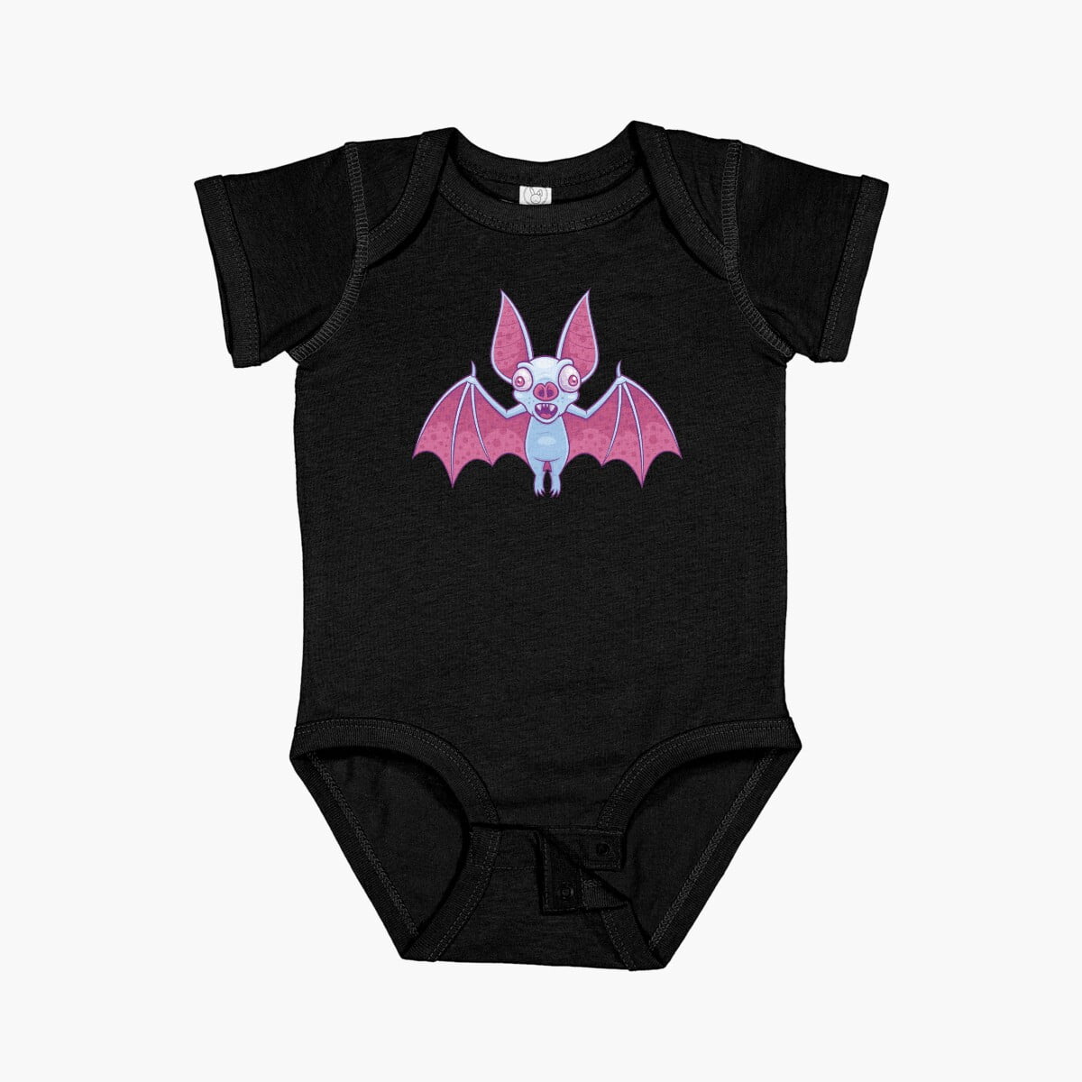 Bella Canvas Albino Vampire Bat Short Sleeve Baby One-Piece Newborn ...