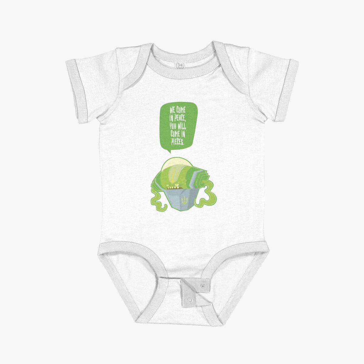 Bella Canvas Alien General Short Sleeve Baby One-Piece Newborn Gender ...