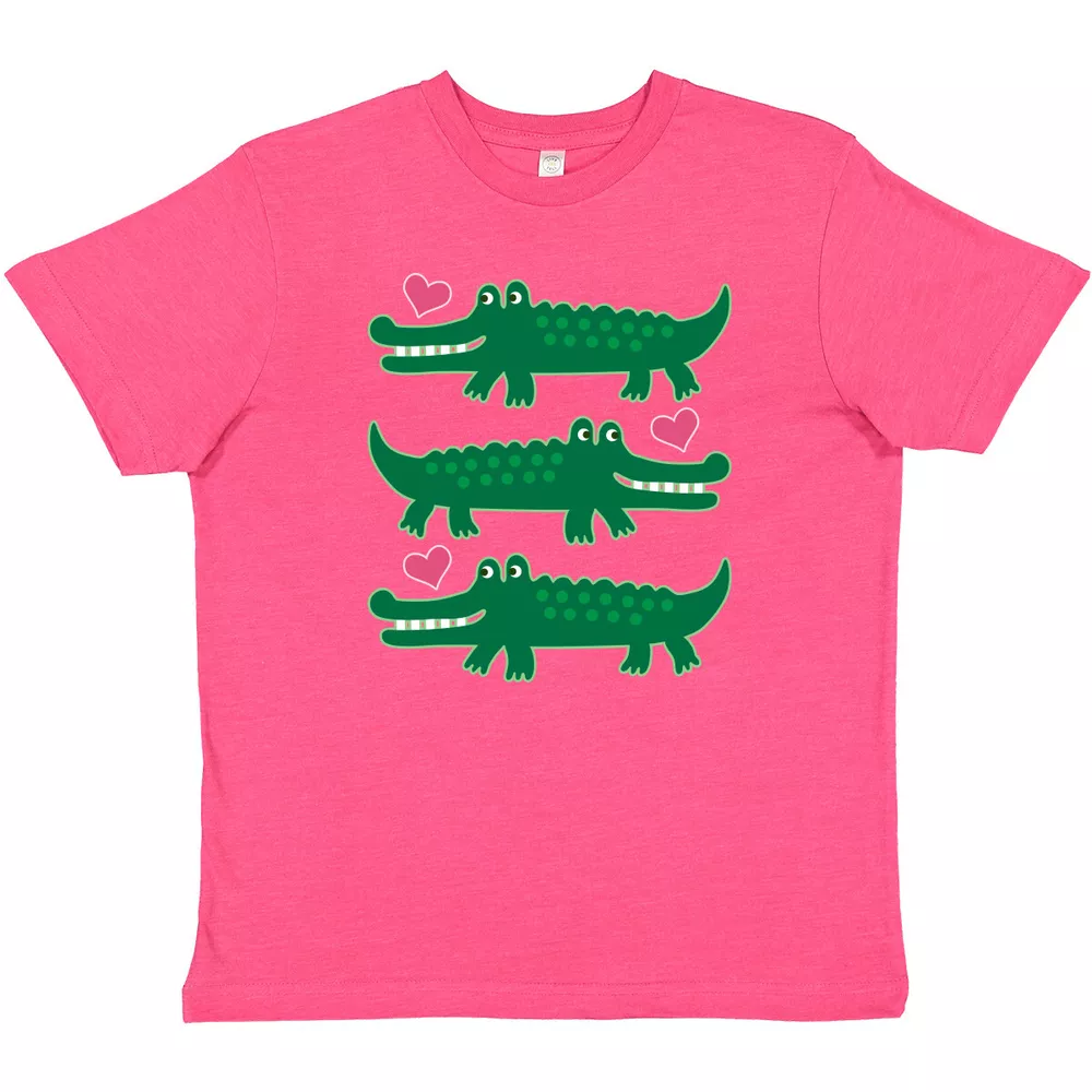 Bella Canvas Alligator Crocodile Reptile Animals Cute Gift Clothing Toddler Shirt - Walmart.com