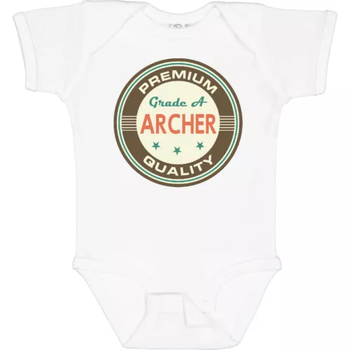 Bella Canvas Archer Premium Vintage Infant Creeper Archery Hobbies ...