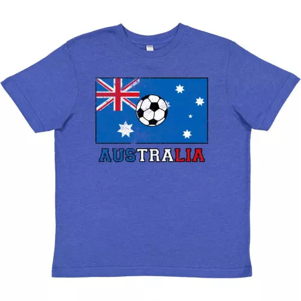 Bella Canvas Australian Soccer Australia Aussie Pride Futbol Fan Flag ...