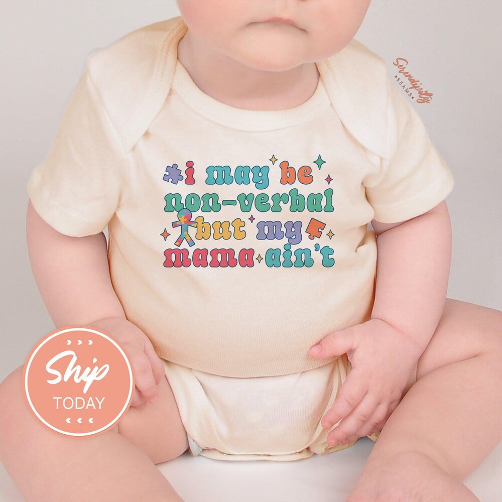 Bella Canvas with Autism Awareness, Non-Verbal, Cute Kids Clothing ...