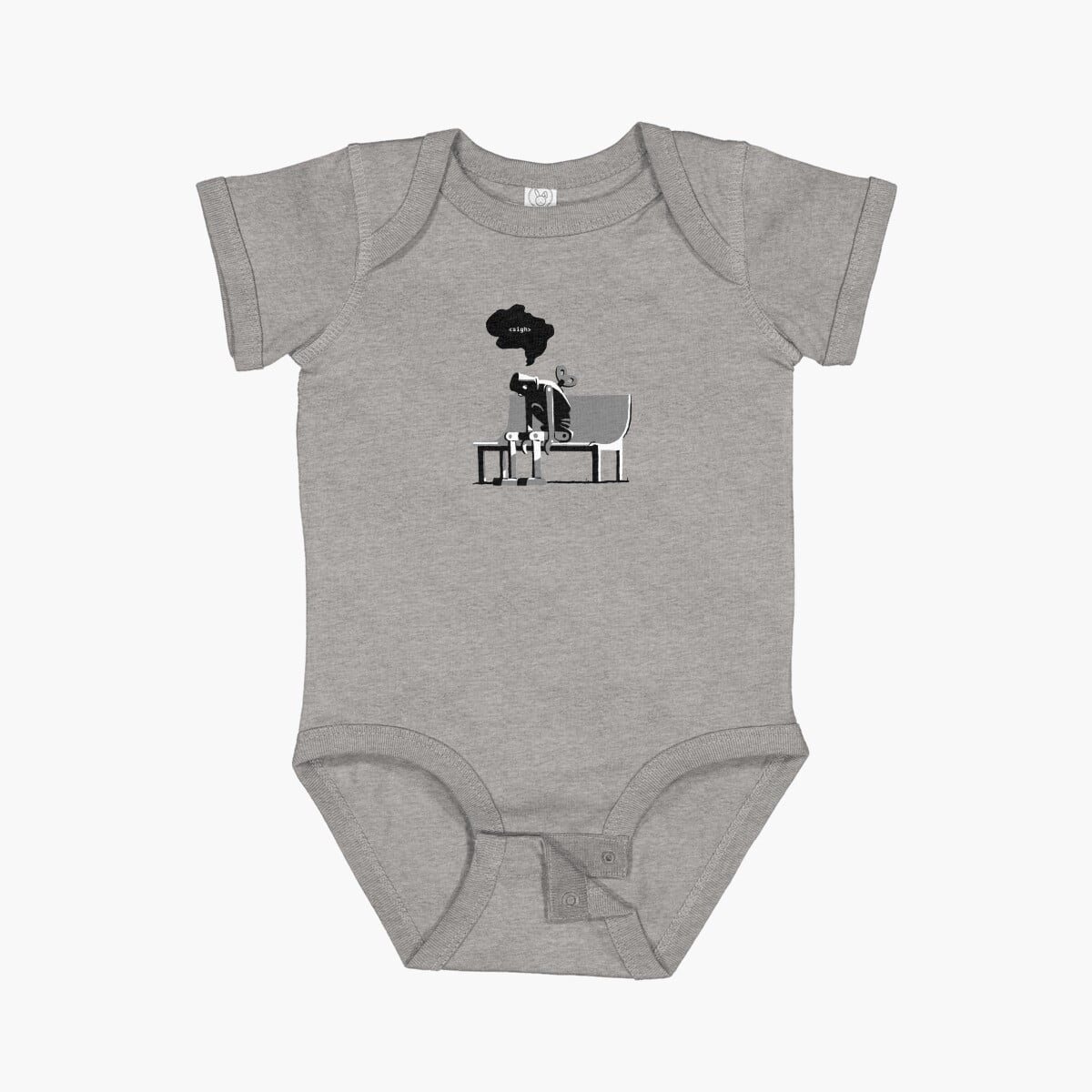 Bella Canvas Automaton Blues Short Sleeve Baby One-Piece Newborn Gender ...