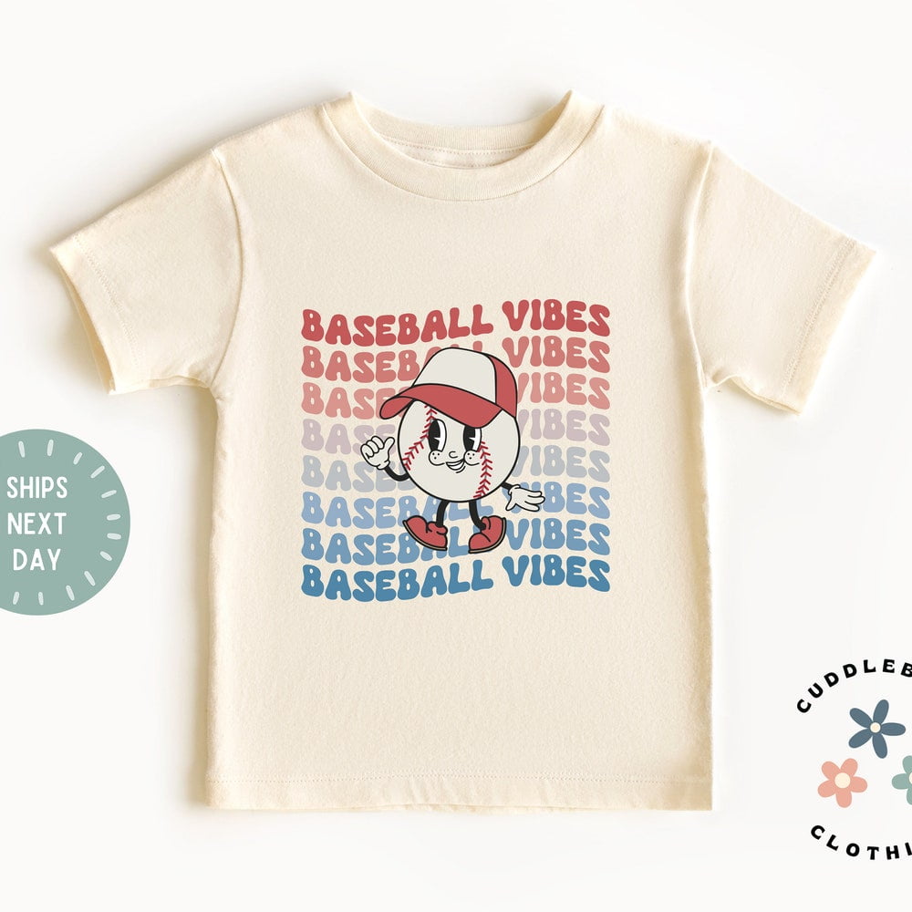 Bella Canvas B_ball Vibes Toddler Shirt, Cute Retro B_ball Tee, Game ...