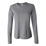 BELLA + CANVAS - Women’s Jersey Long Sleeve Tee - 6500 - Deep Heather ...