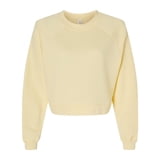 Bella + Canvas B7505 Ladies' Raglan Pullover Fleece - Walmart.com