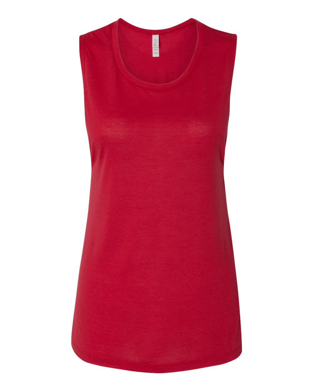 Bella + Canvas B8803 Ladies' Flowy Scoop Muscle Tank - Walmart.com