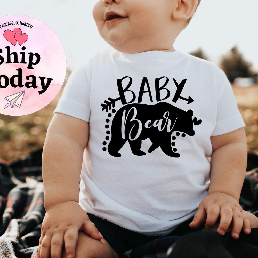 Bella Canvas Baby Bear, Baby Bear Bodysuit, Baby Bear Baby Bodysuit ...